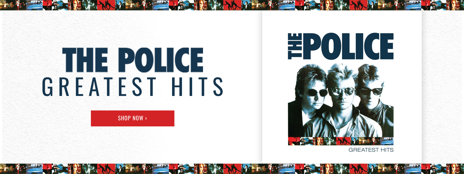 Shop Music and Merchandise at The Police Official Store